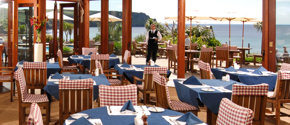 Restaurants in Cornwall - The Quarterdeck restaurant